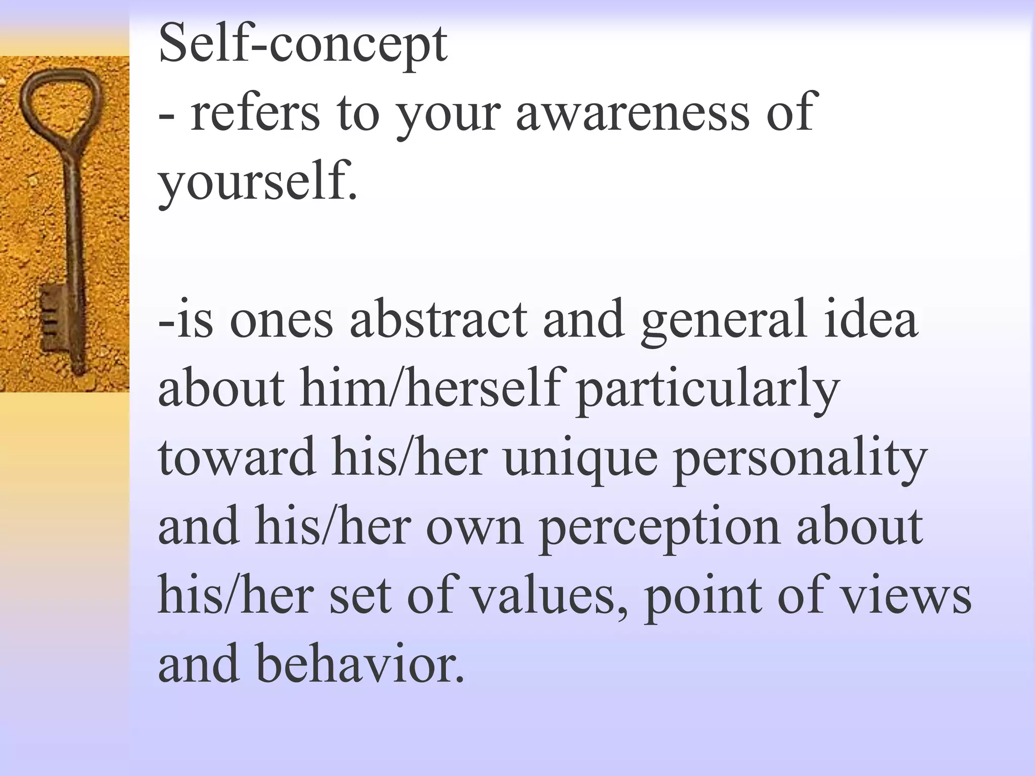 self concept.ppt