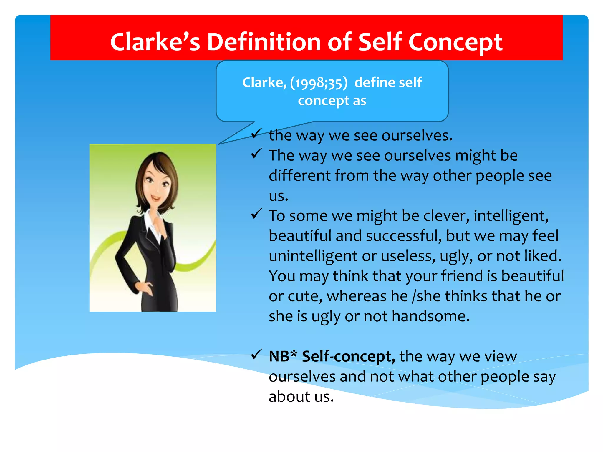 Self concept Defintion | PPTX