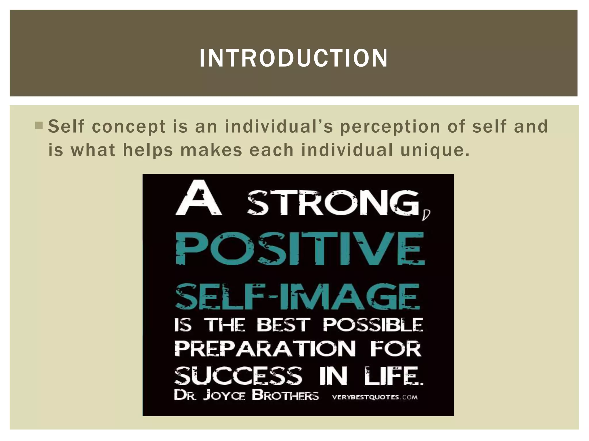 Self concept and self esteem | PPTX