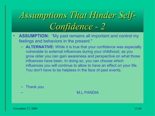 Self Confidence | PPT
