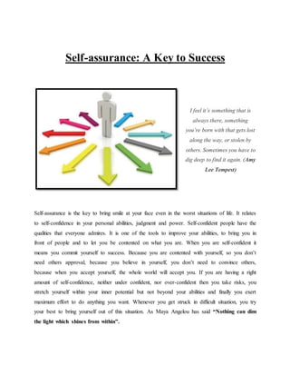 Self Assurance | PDF