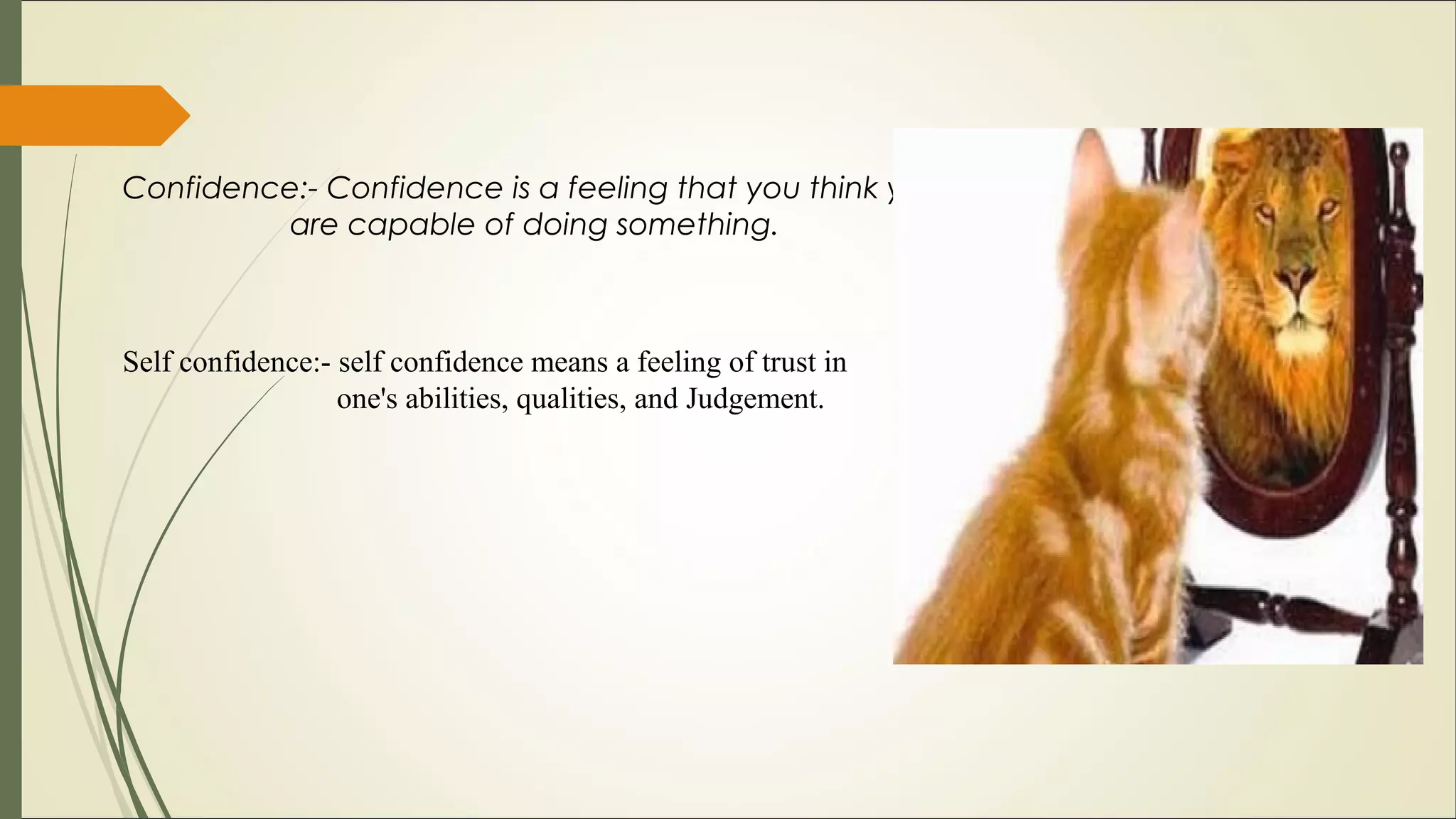 Self Confidence by Shamsuddin | PPT