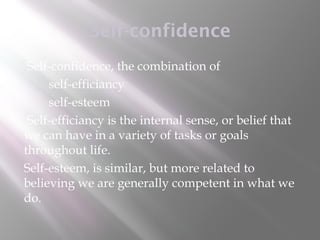 Self confidence | PPT