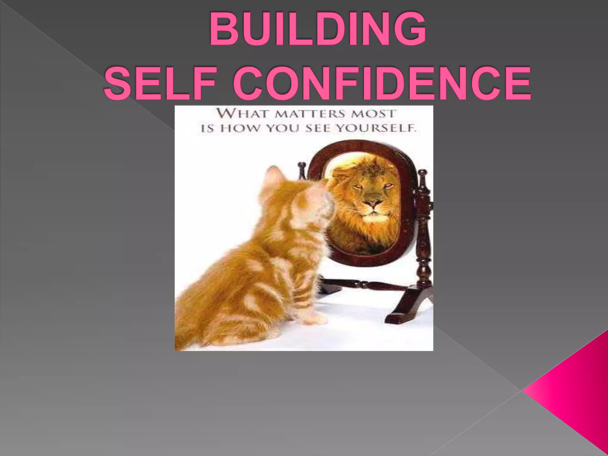 Self confidence | PPTX