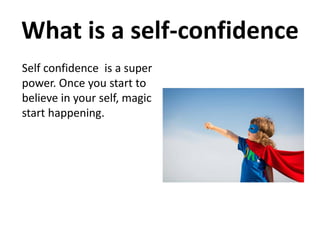 Self confidence | PDF