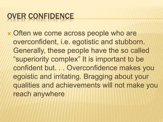 Self confidence.....adnan | PPTX