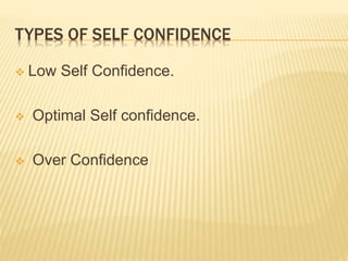 Self confidence.....adnan | PPTX