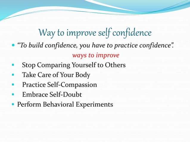 Self confidence.ppt