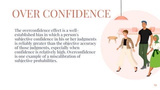 Self confidence (definition,benefits, over confidence etc.) | PPTX