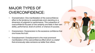 Self confidence (definition,benefits, over confidence etc.) | PPTX