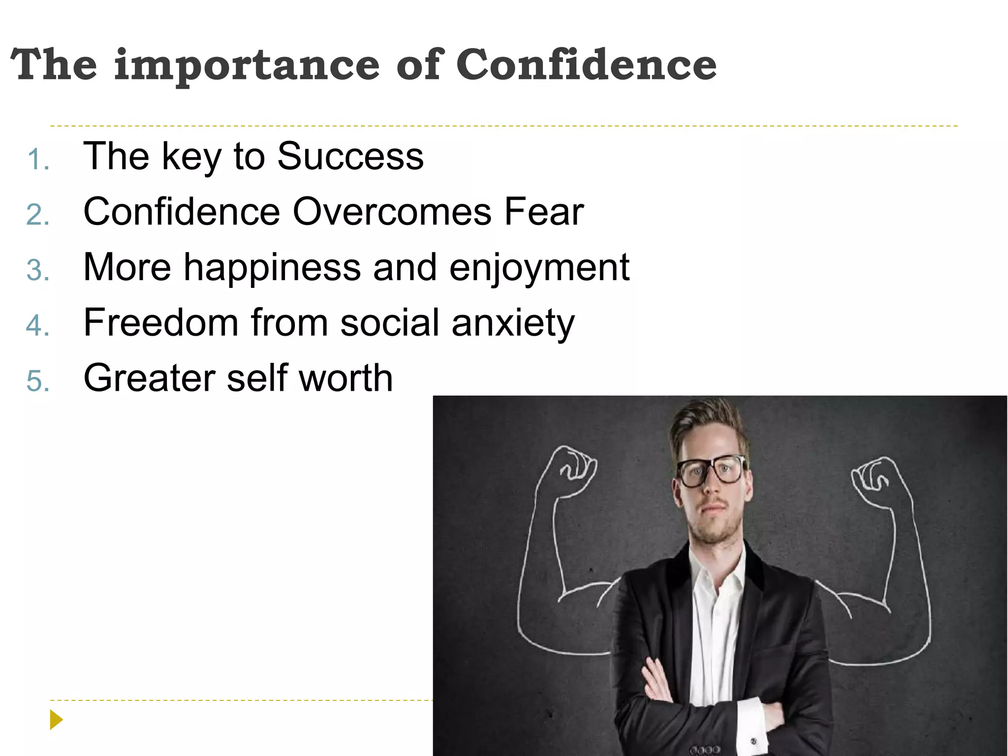 Self-confidence P1 | PPTX