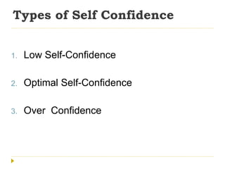 Self-confidence P1 | PPTX