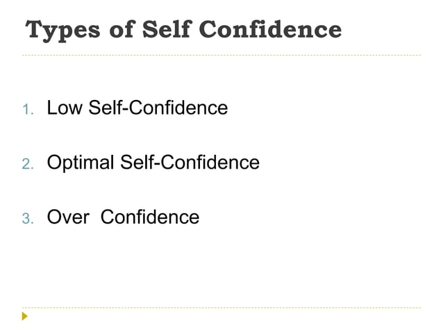 Self-confidence P1 | PPT