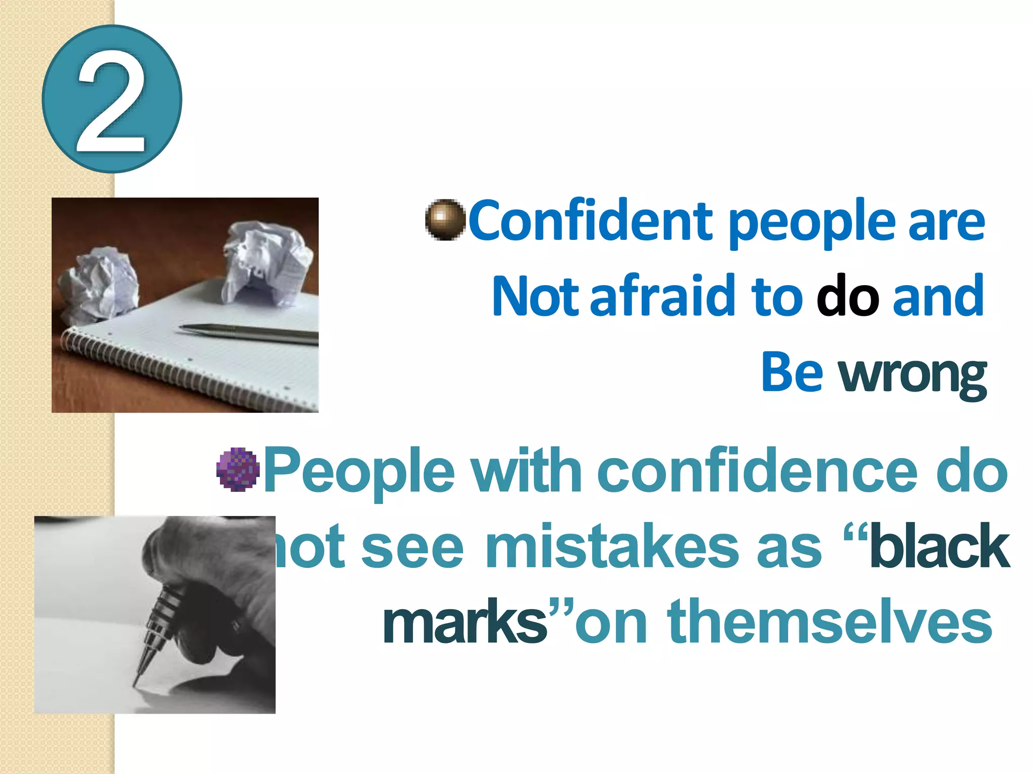 "Self Confidence" | PPTX