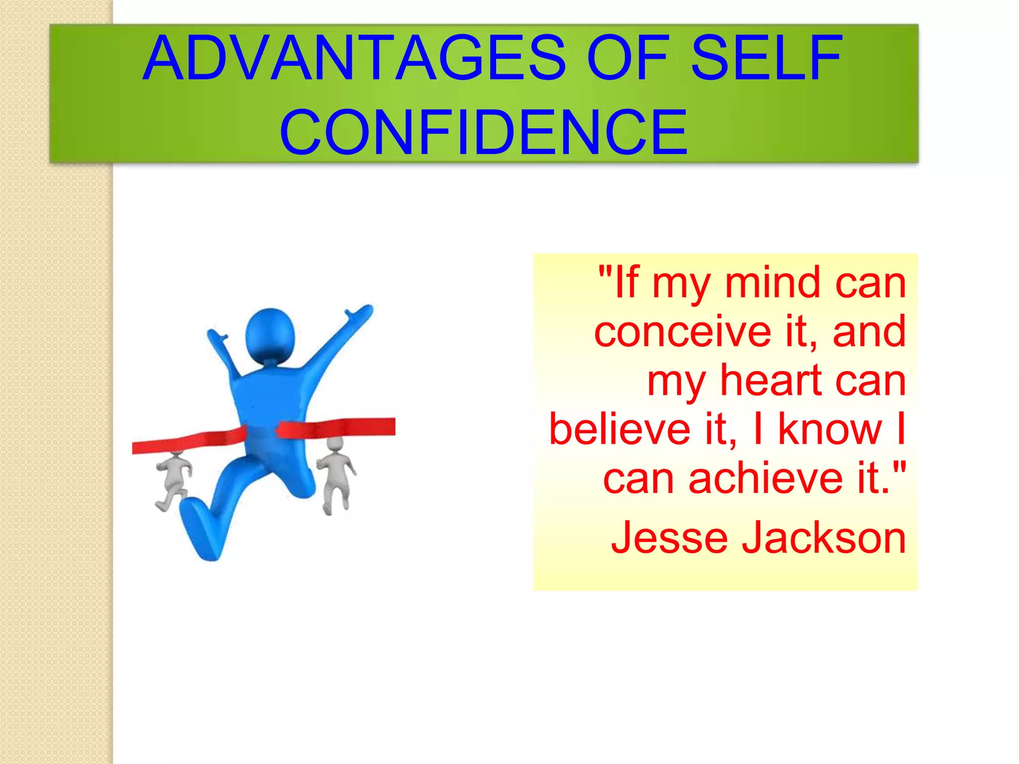 "Self Confidence" | PPTX