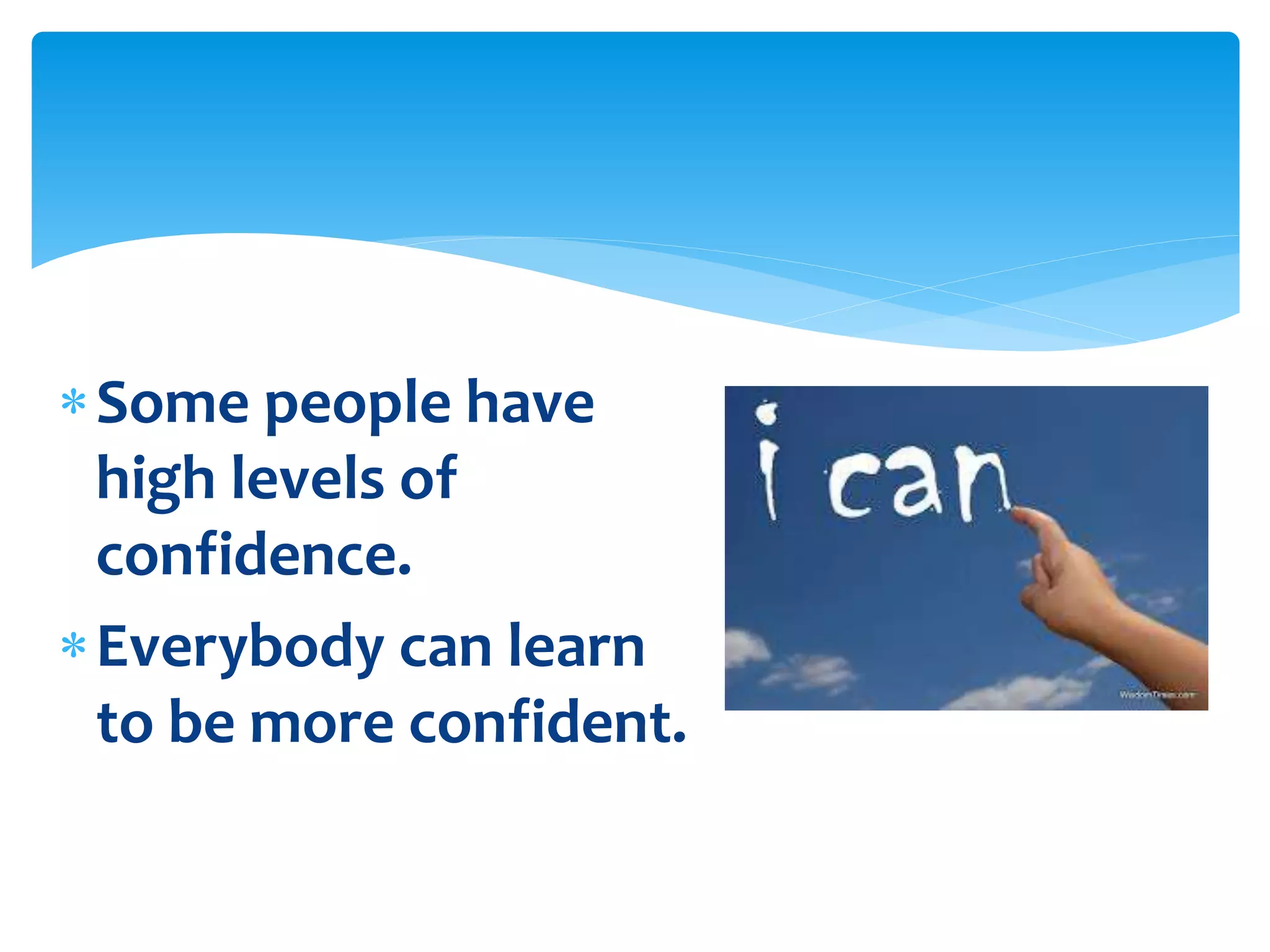 Self Confidence Juan Nicolas Layton | PPTX