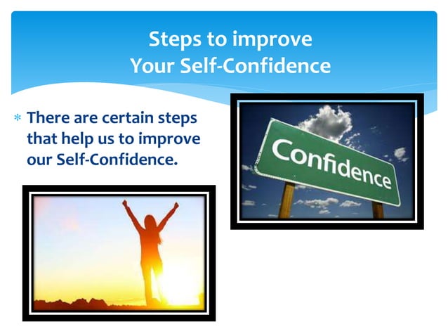 Self Confidence Juan Nicolas Layton | PPTX