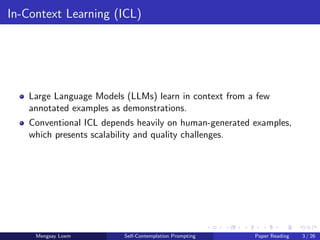 Are Human-generated Demonstrations Necessary for In-context Learning? | PPT