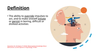neuropsychopharmacology of self control.pptx