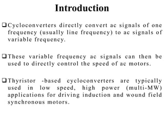 Self control of synchronous motor drives | PPTX