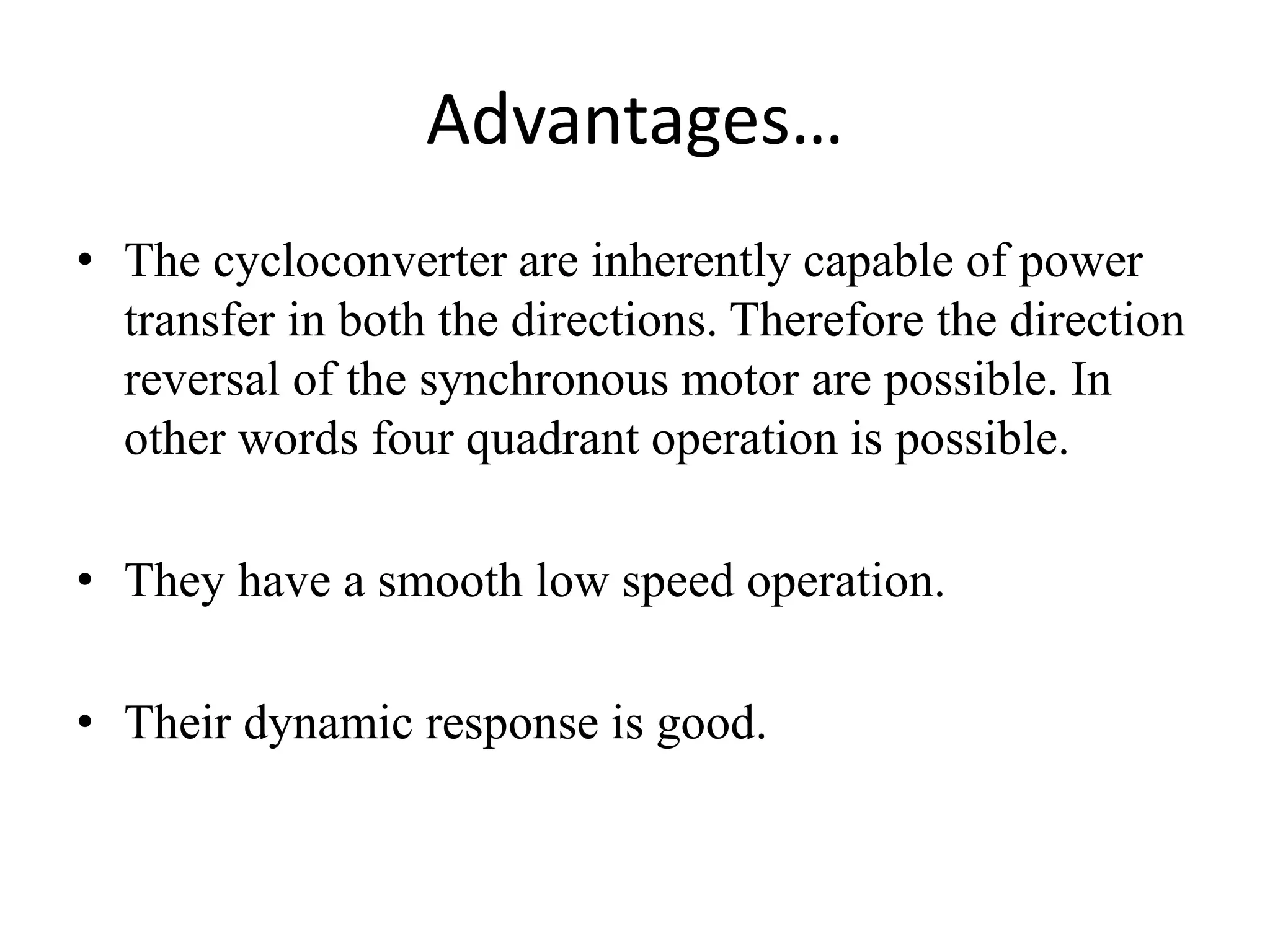 Self control of synchronous motor drives | PPTX