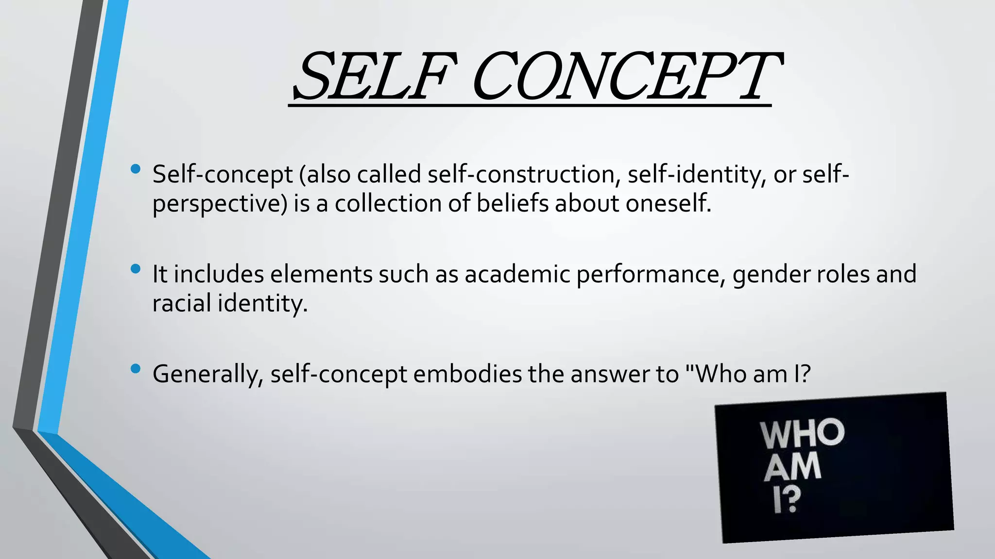 Self & cooley’s looking glass self | PPTX