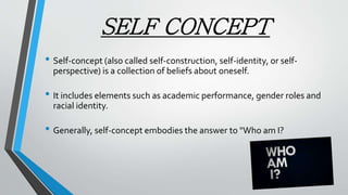 Self & cooley’s looking glass self | PPTX