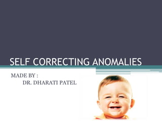 Self correcting anomalies | PPTX