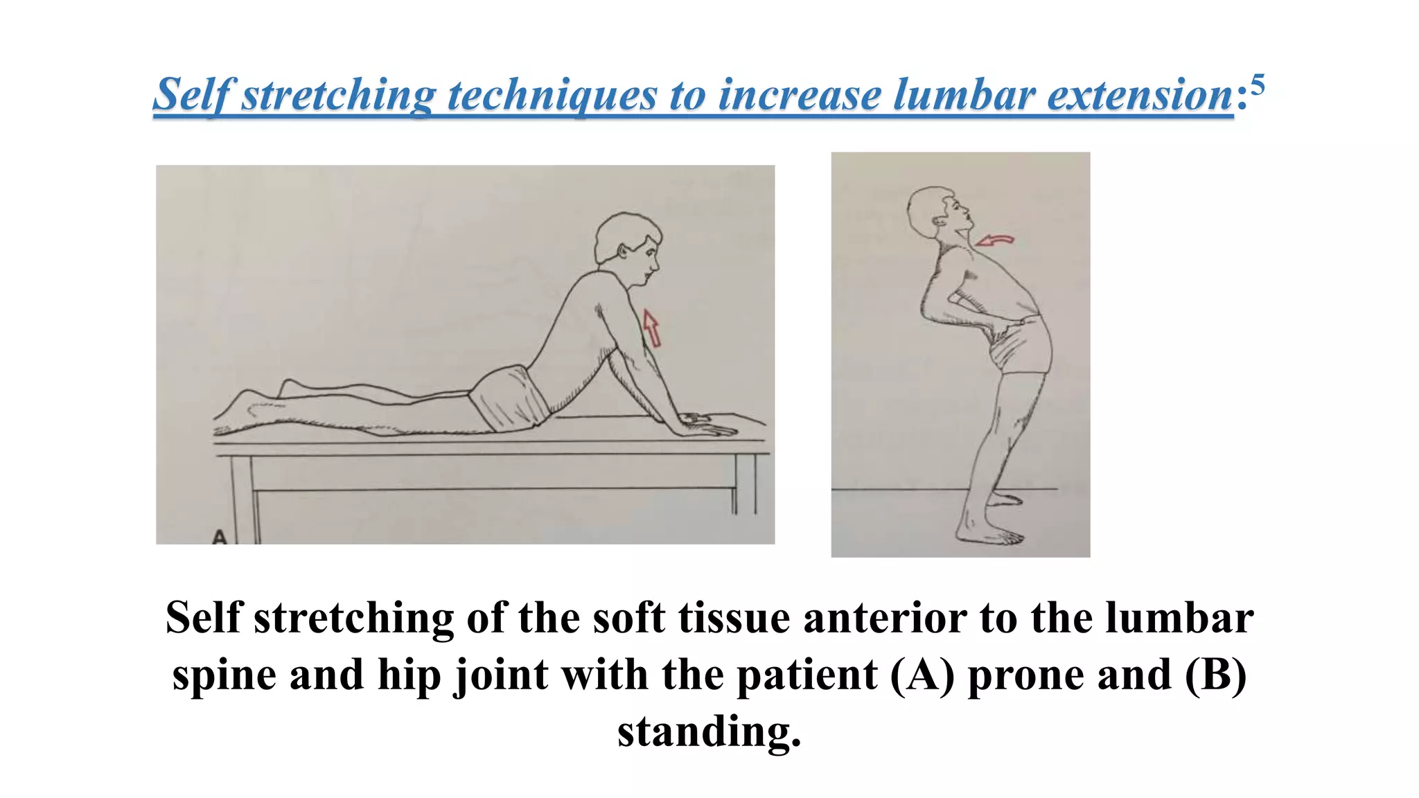Self correction techniques for biomechanical problems related to spine ...
