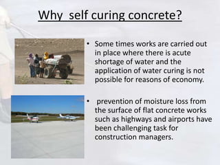 Self curing concrete | PPTX