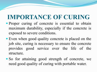 Self curing concrete | PPTX