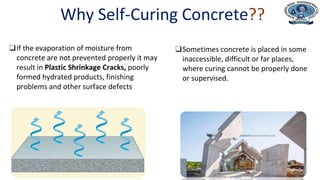Self curing concrete | PPTX