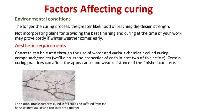 Self curing concrete | PPTX | Civil Engineering Industry | Industries