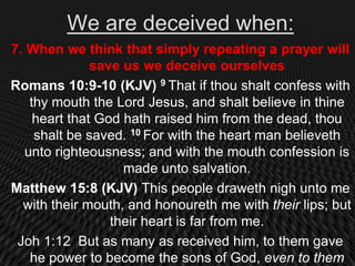 Self deception 1 | PPT