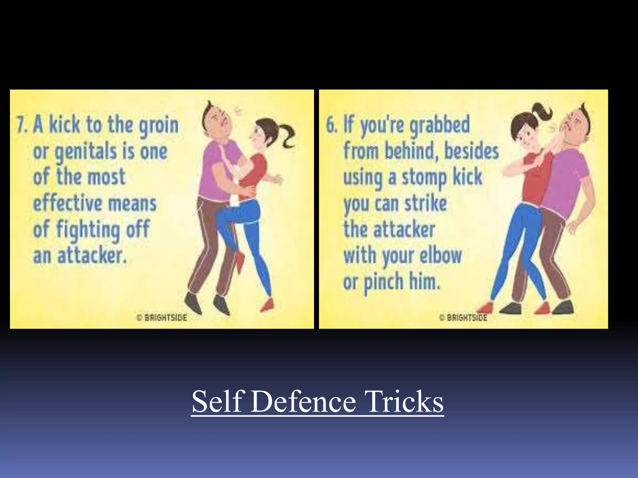 Self defence ppt | PPTX