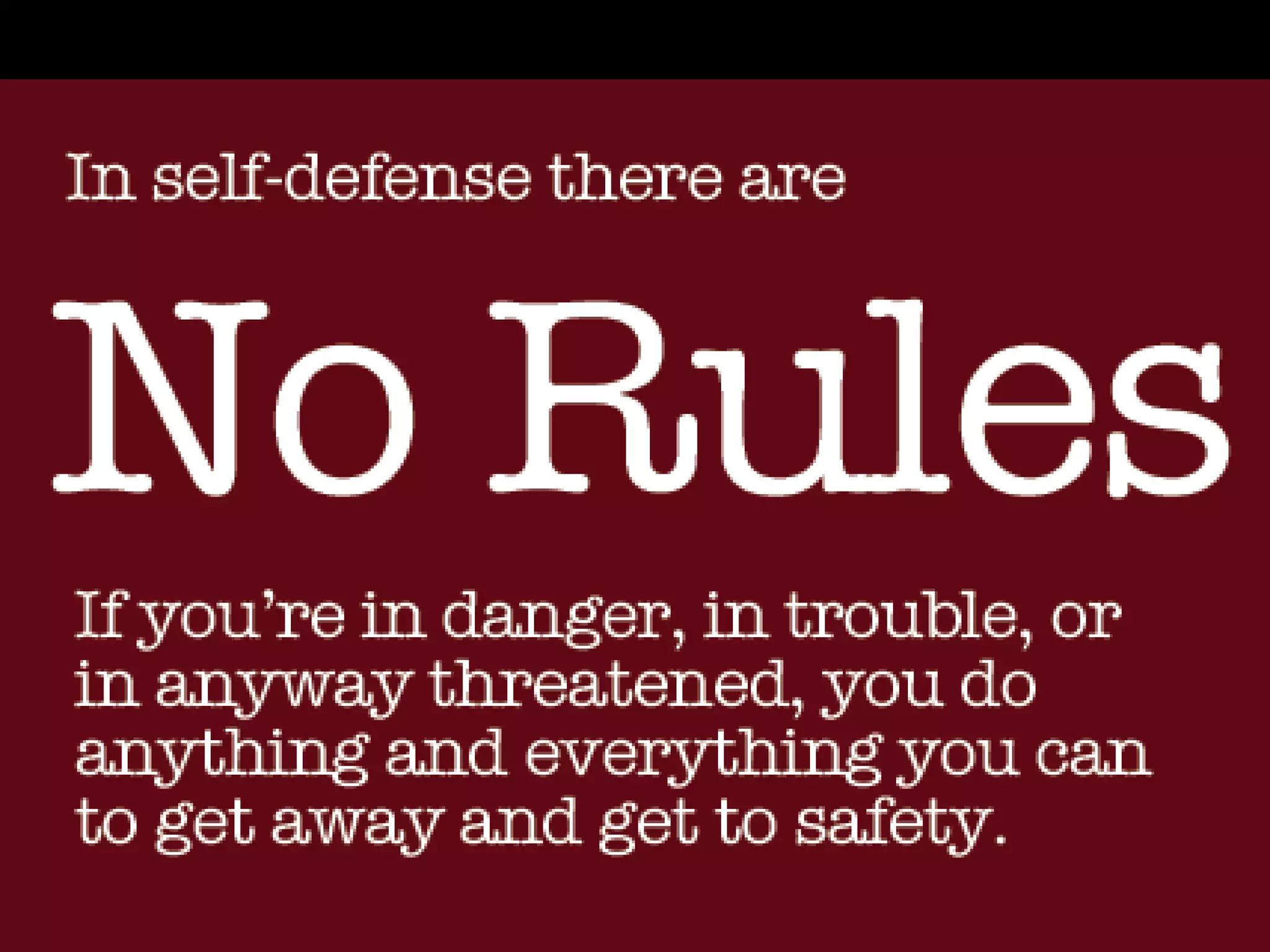 Self defence ppt | PPTX