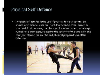 Self defence ppt | PPTX