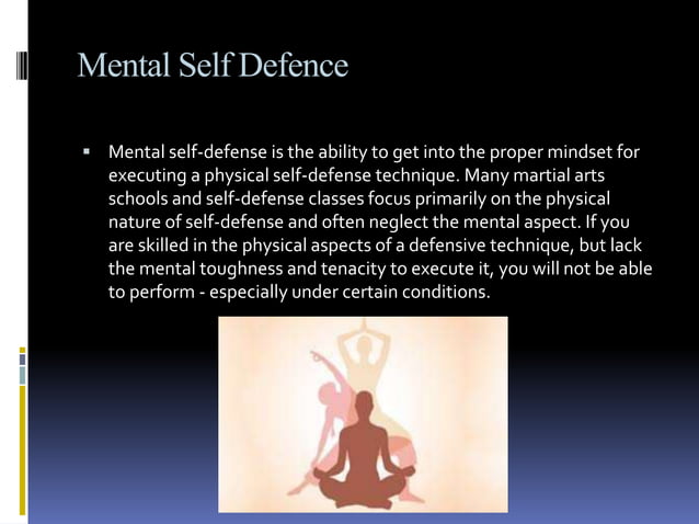 Self defence ppt | PPTX | Martial Arts | Sports