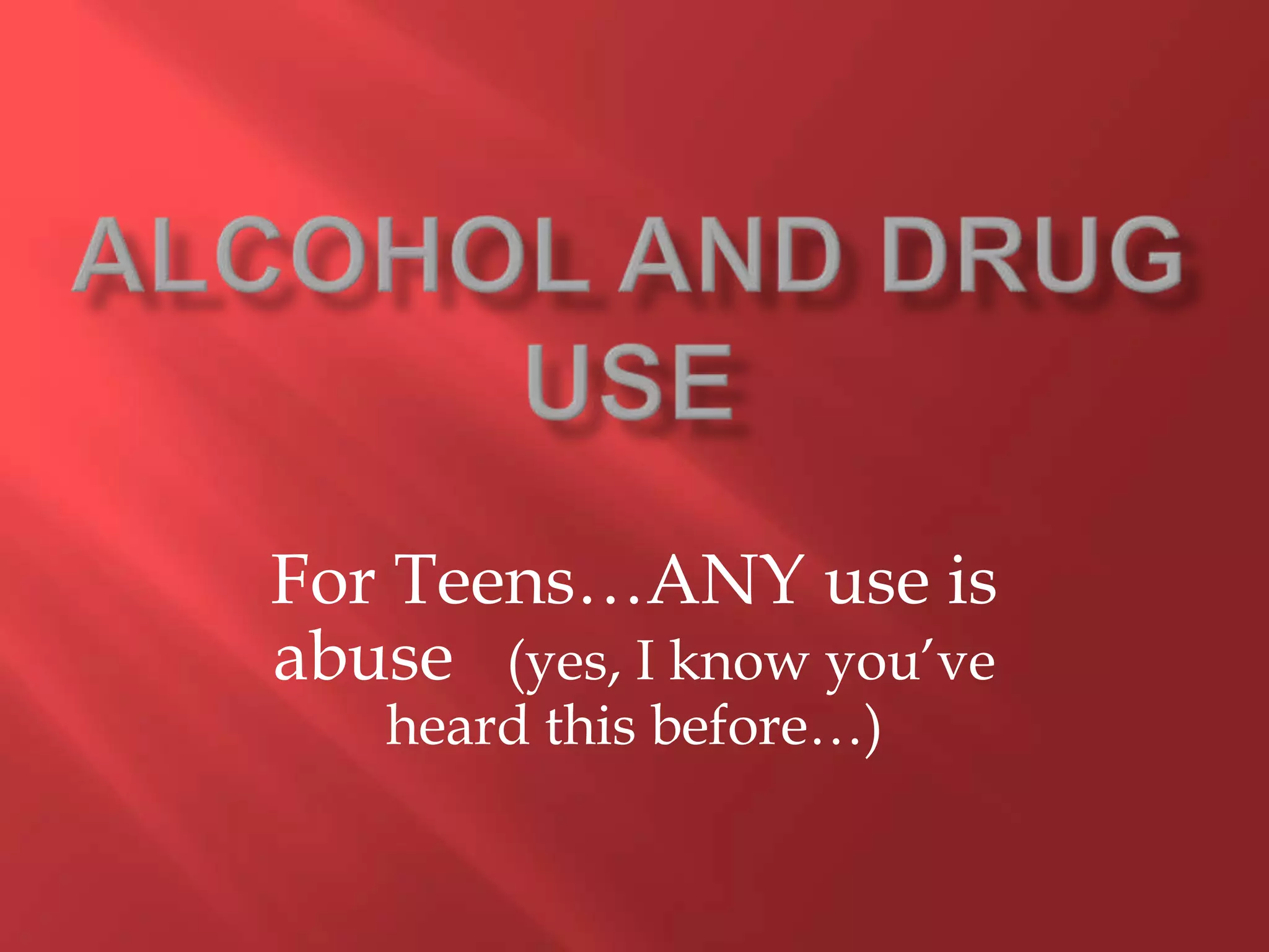 Self defense Lesson 9: alcohol and drug use | PPT