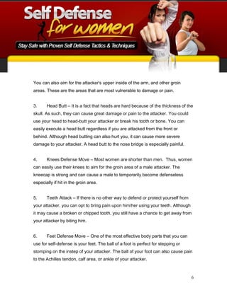 Self defense for women | PDF