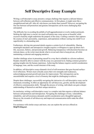 Self Descriptive Essay Example.pdf