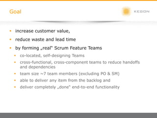 Self-designing Feature Teams | PPT