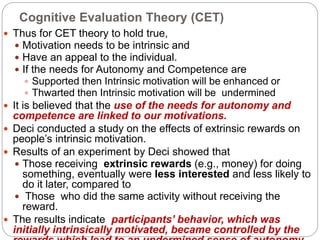 Self determination theory | PPTX