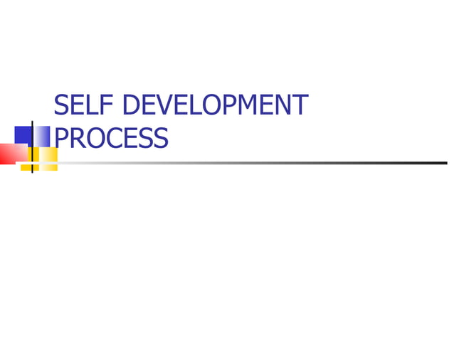 Self development | PPT