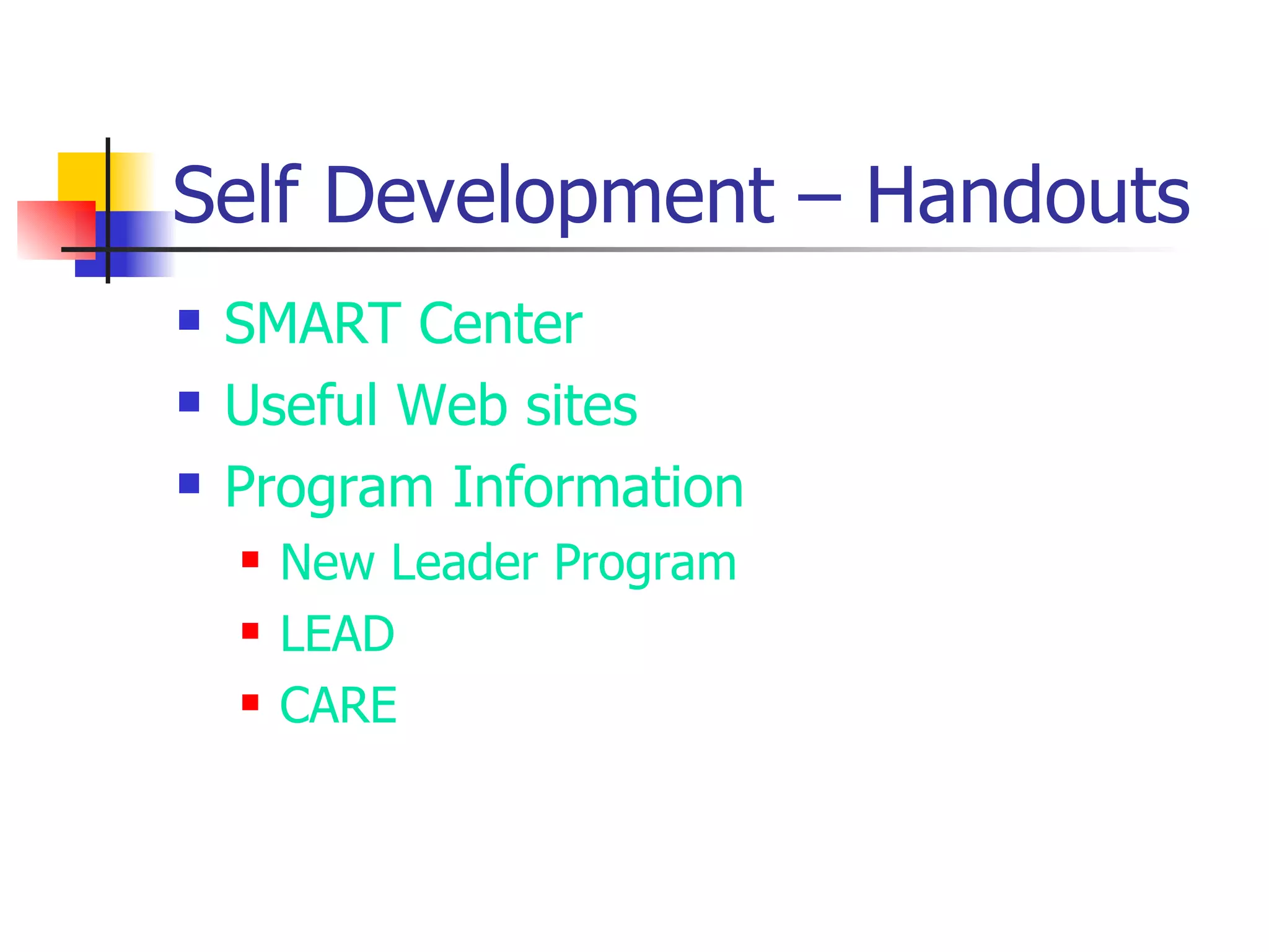 Self Development | PPT
