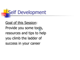 Self Development | PPT