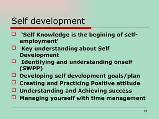Self Development Test for Self Awareness | PPTX