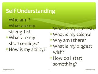 Self development 2019 tien's | PPT