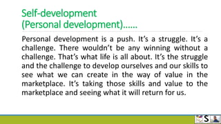 Self development in ENGLISH | PPT