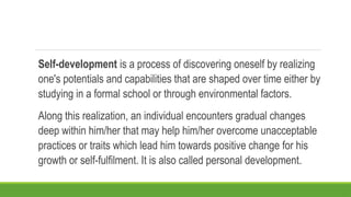 Self Development Lesson 2 Quarter 1 (PPT).pptx